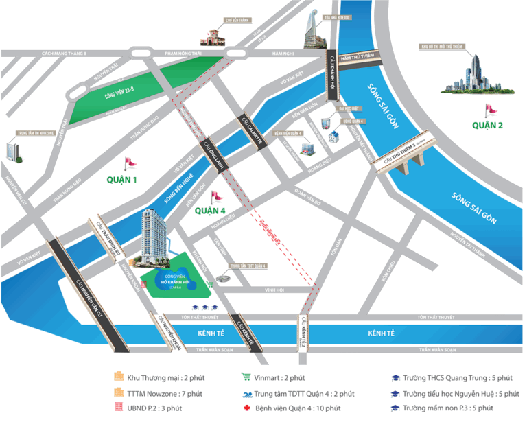Grand Riverside Quận 4 | GIÁ BÁN & THUÊ【06/2026】Tốt Nhất
