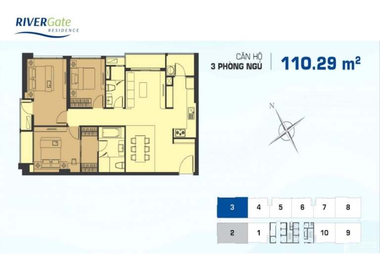 Rivergate Residence Quận 4| GIÁ BÁN & ƯU ĐÃI【06/2026】Từ Novaland