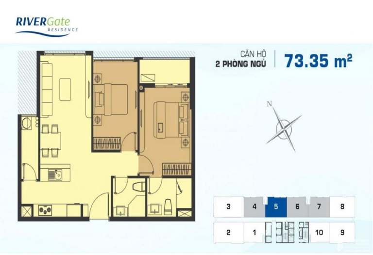 Rivergate Residence Quận 4| GIÁ BÁN & ƯU ĐÃI【06/2026】Từ Novaland