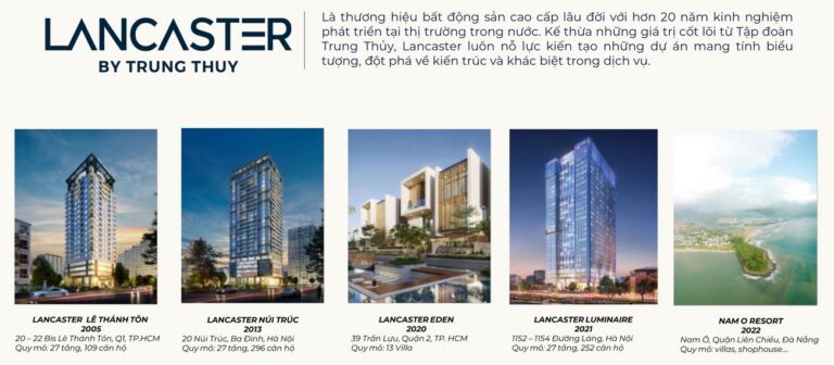 Lancaster Legacy Quận 1 | GIÁ BÁN & ƯU ĐÃI【06/2026】Từ TTG